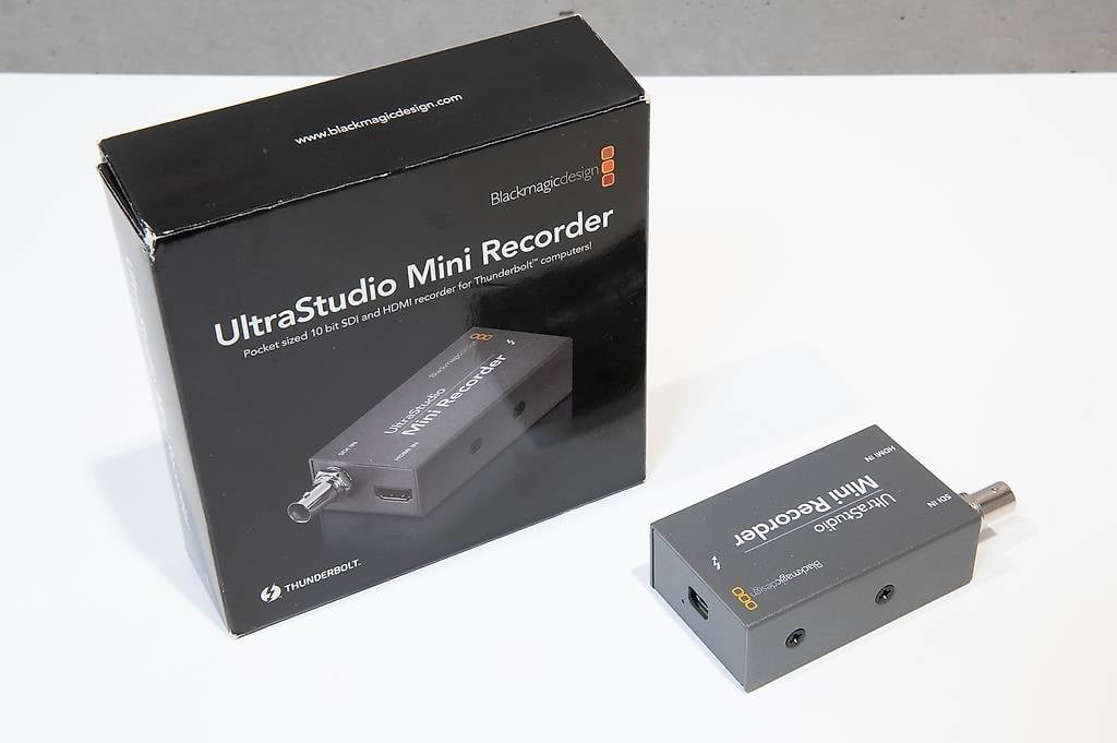 Blackmagic UltraStudio Mini Recorder - Acquisition Vidéo Canton Genève ...