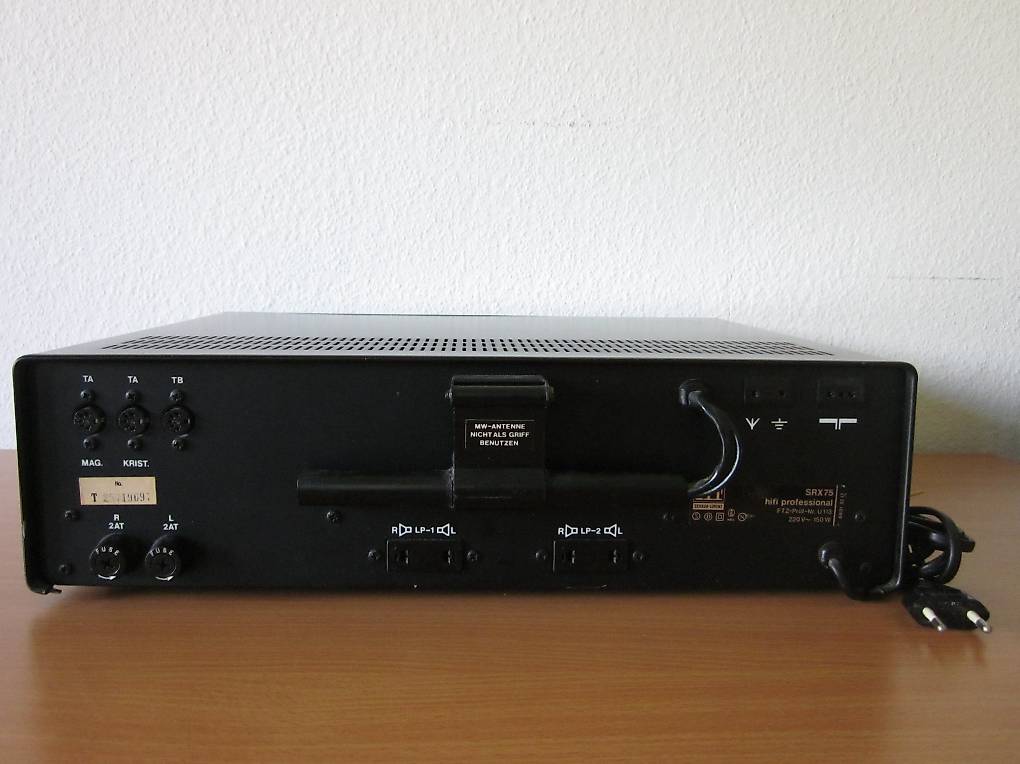 ITT - SRX75 Hifi Pro. (classic 1976) Ampli. avec Radio Canton Vaud ...
