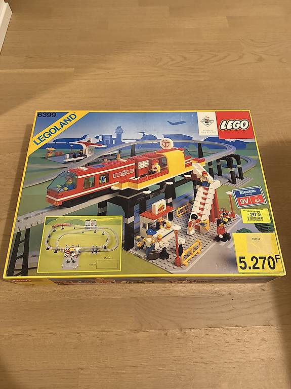 LEGO réf. 6399 Airport Shuttle Monorail Train Canton Genève - anibis.ch