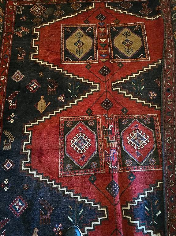 Orientteppich Tabriz -Iran Grosse:212 x194 cm, wolle auf Bau Canton ...