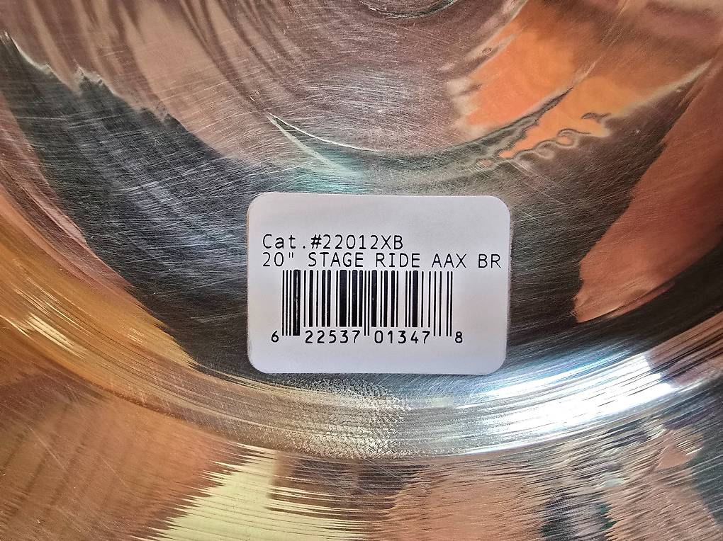 Cymbale ride Sabian AAX Stage Ride 20" Canton Vaud - anibis.ch