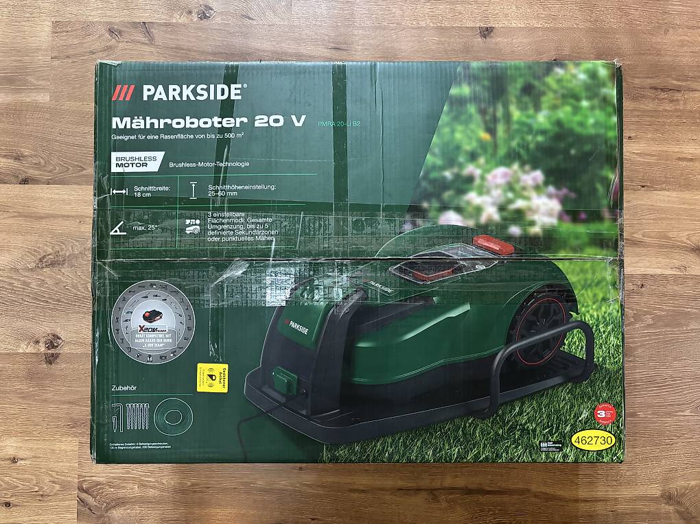 Robot tondeuse Parkside neuf sous garantie Canton Vaud - anibis.ch