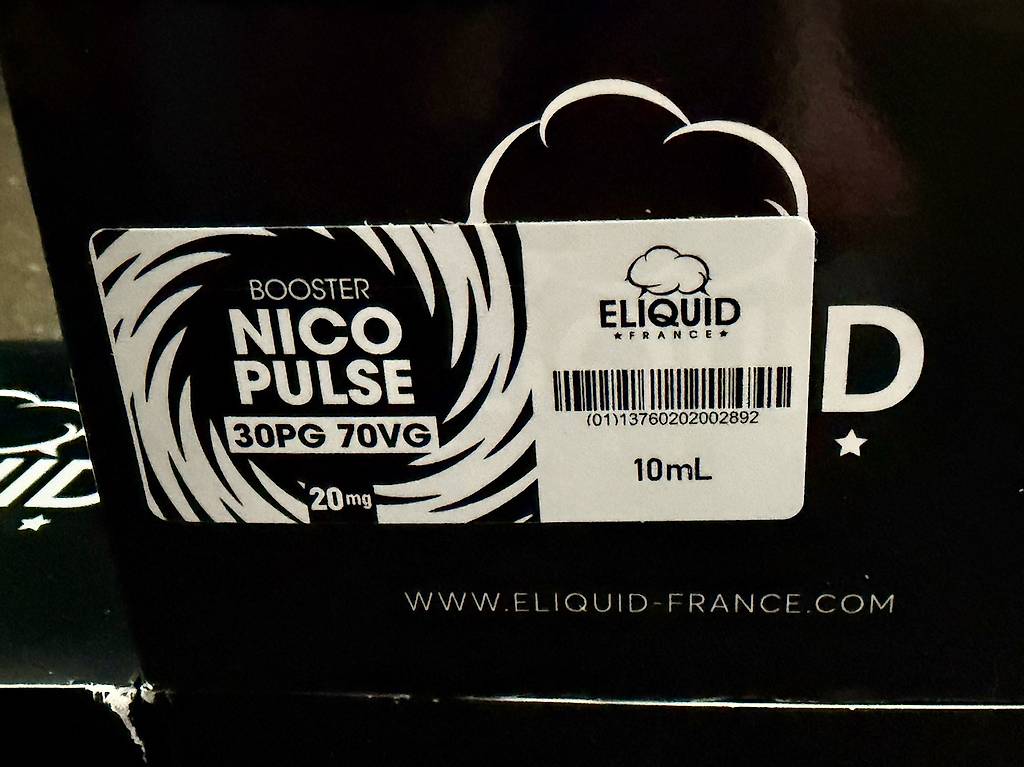 NicoPulse Nikotin Shot 10ml mit 20mg/ml in 70VG und 30PG Canton Soleure ...