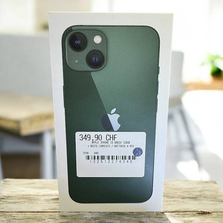 Apple iPhone 13 Green 128gb, Réf 274348 Canton Genève - anibis.ch