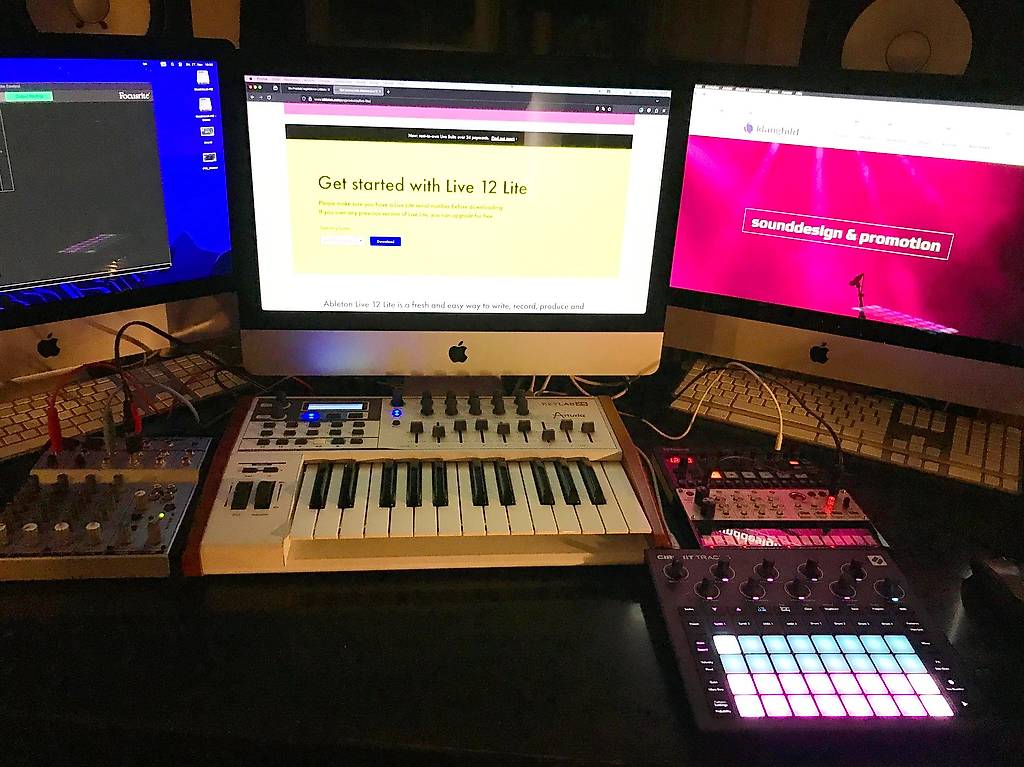 Komplettes Tonstudio: DAW, Synths, Mischpult, Sampler, FX Canton ...