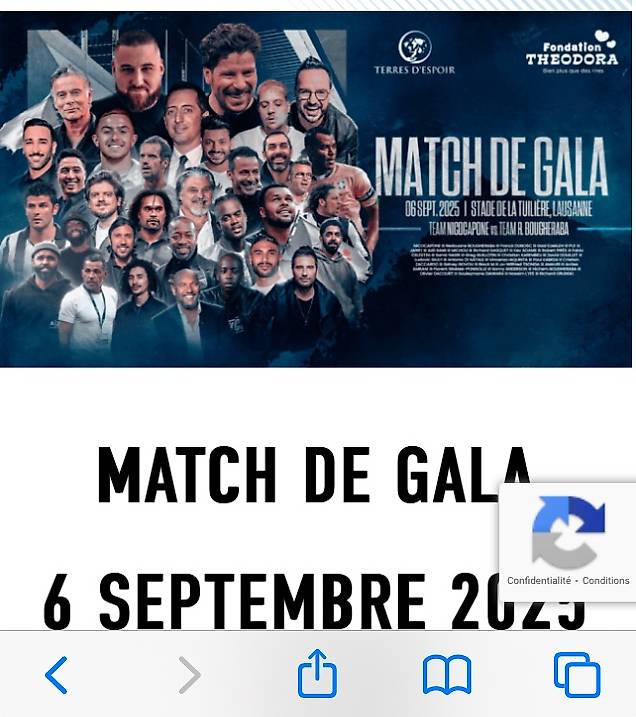 Match de gala Canton Vaud - anibis.ch