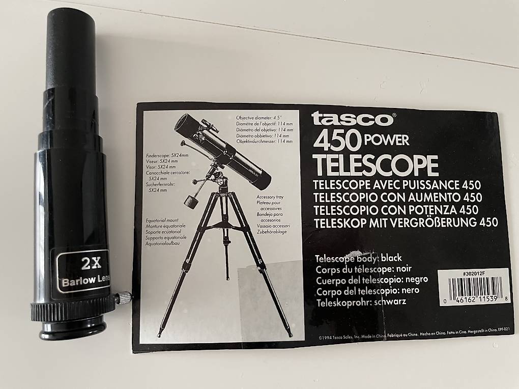 Télescope Tasco 450 Power avec zoom x2 Canton Vaud - anibis.ch