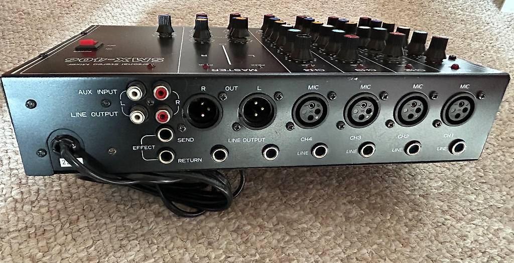 Mixeur stéréo personnel à 4 canaux SMX-406 - Vintage Canton Vaud ...