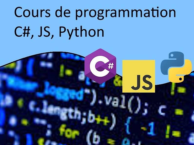 Cours de Programmation Python, C# et JS (CFC) Canton Vaud - anibis.ch