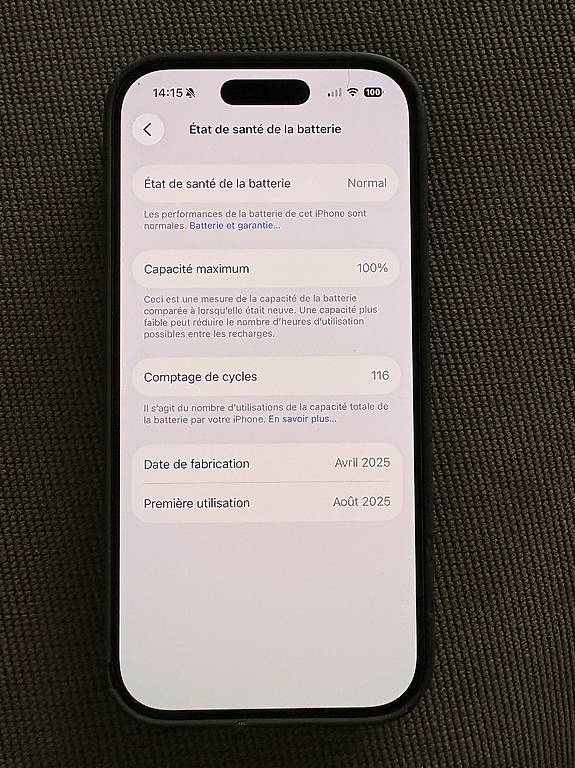 iphone 16 pro 128go neuf Canton Valais - anibis.ch