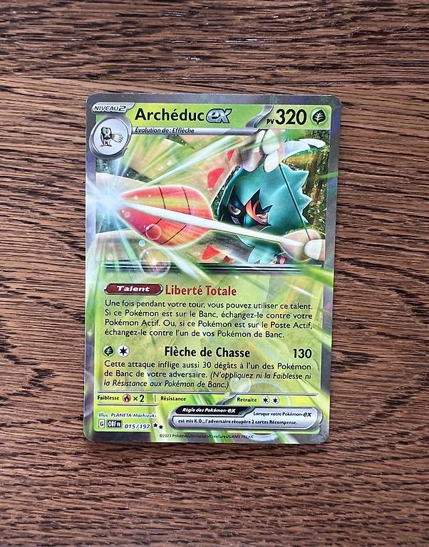 Carte Pokémon Archéduc ex en français Canton Genève - anibis.ch