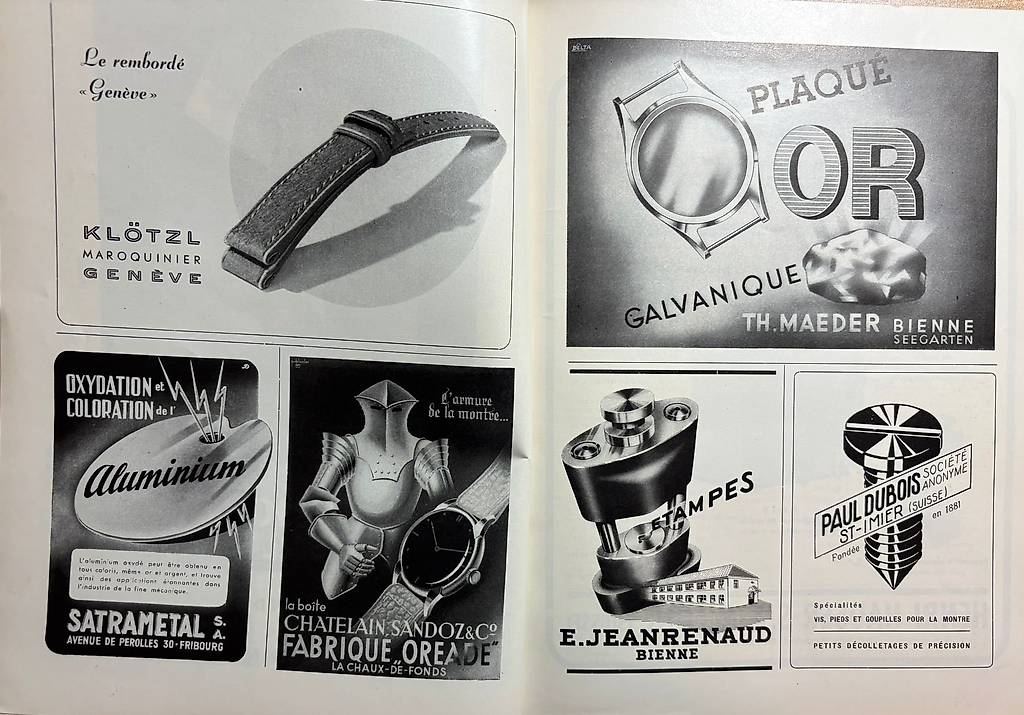 Journal Suisse D'Horlogerie No.11/12 1946 Canton Zurich - anibis.ch