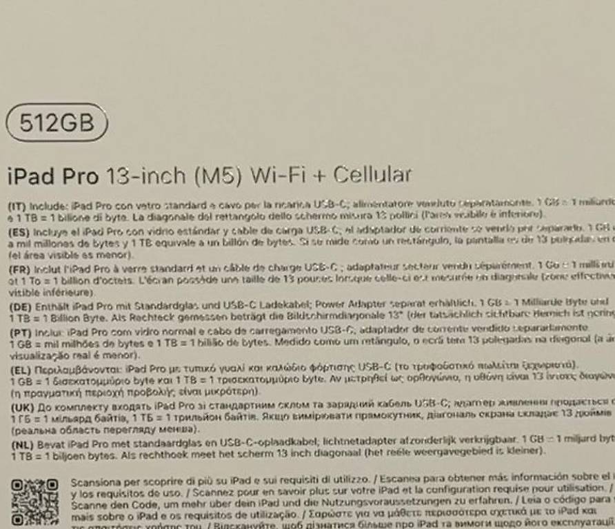 SET Ipad Pro 13 M5 512GB Wi-Fi + Cellular / Nagelneu im Kanton ...