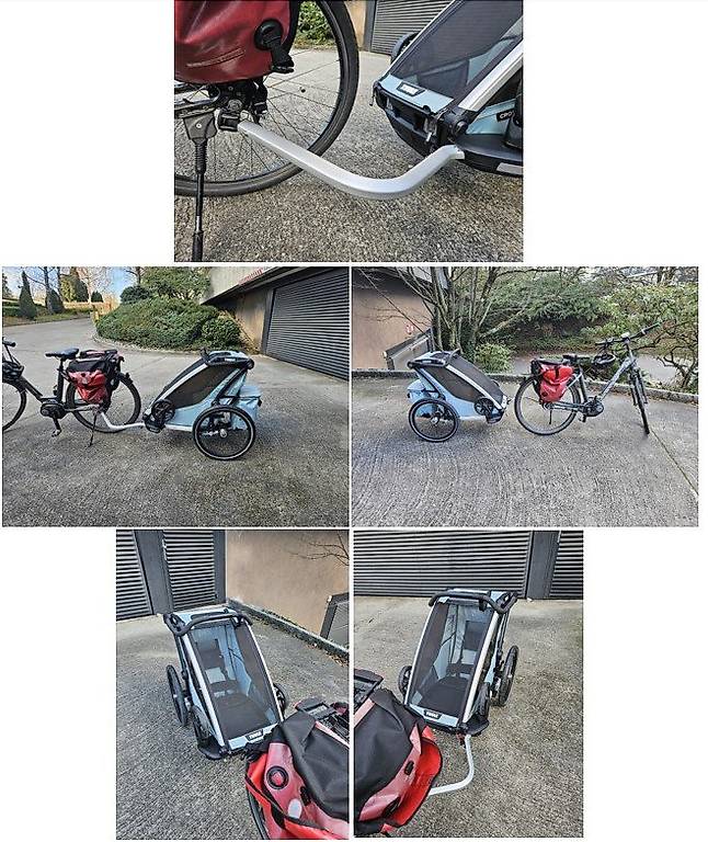 Remorque THULE Chariot Cross 1 Canton Genève - anibis.ch