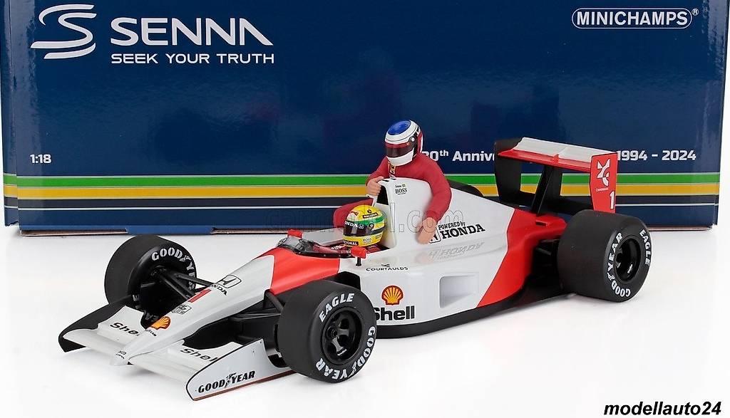 McLaren MP4-6 F1 3th GP Mexico 1991 Taxi Alesi / MC 1:18 im Kanton ...