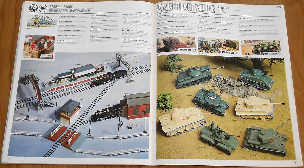 1973 AIRFIX MODELL BAUSÄTZE Katalog deutsch Cantone San Gallo - anibis.ch