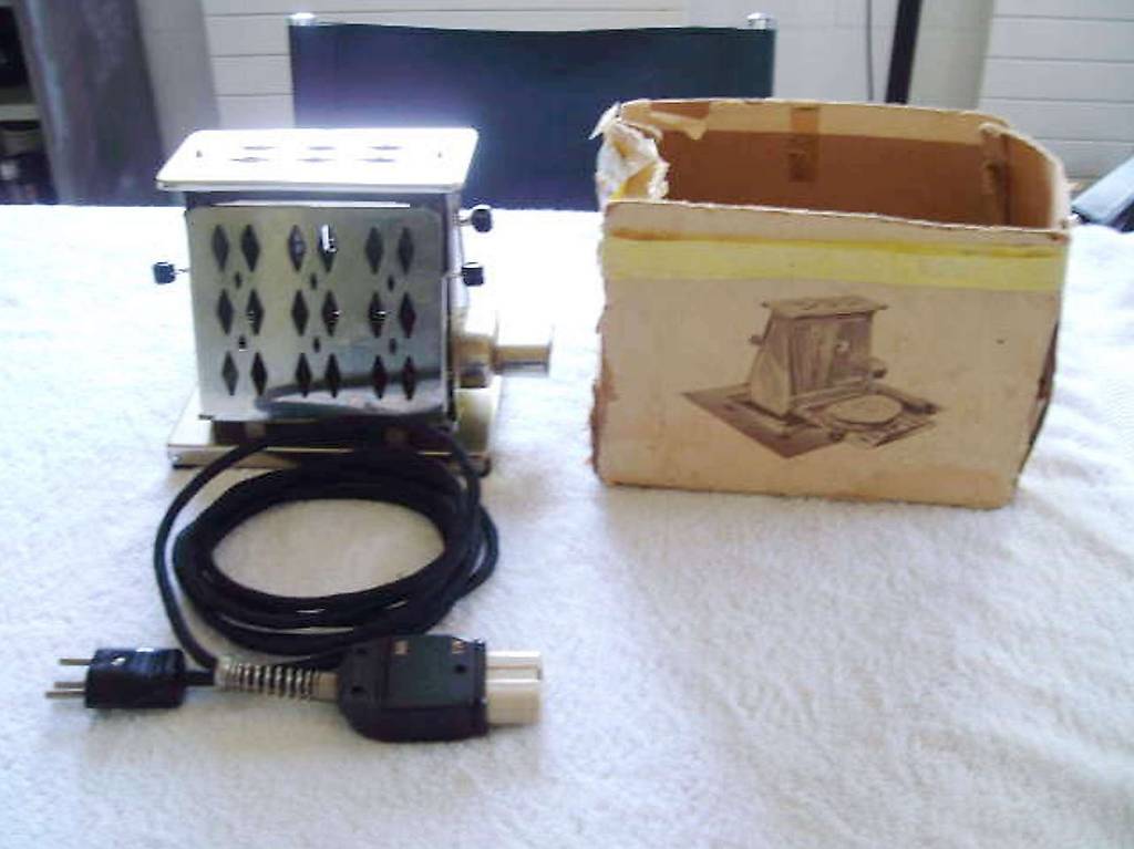 Satrap Toaster von 1955 mit OVP, Ursprung: Bauhaus - Top Canton Argovie ...