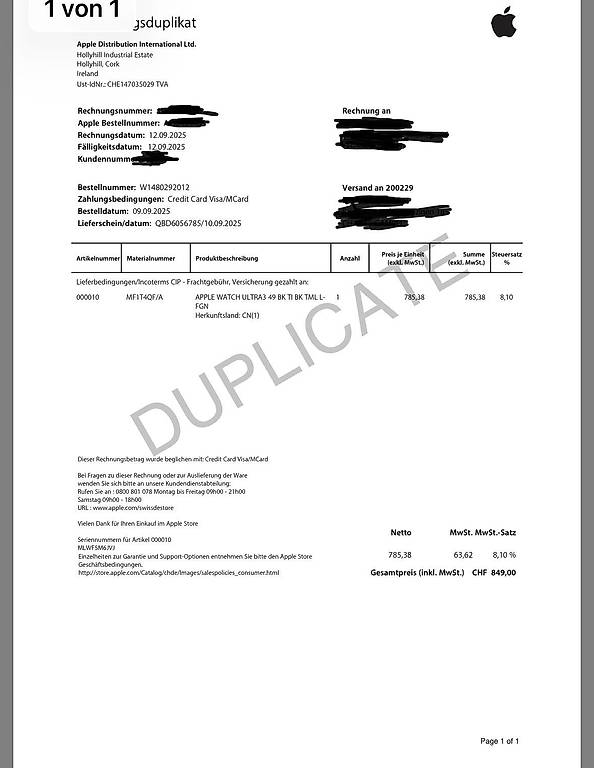 Apple Watch Ultra 3 - Milanaise Canton Valais - anibis.ch