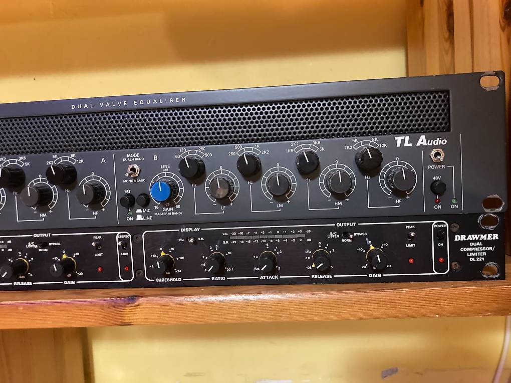 TL audio dual valve equaliser et compresseur Drawmer DL221 im Kanton ...