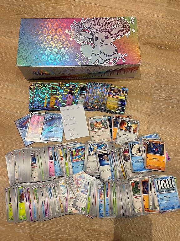 Lot de 540 cartes Pokémon japonais Canton Valais - anibis.ch