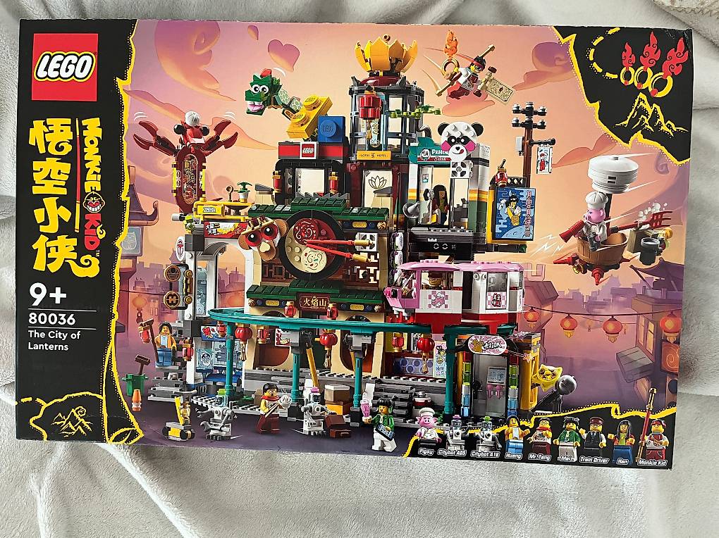 LEGO Monkie Kid 80036 Die Laternenstadt City of Lanterns NEU Canton ...