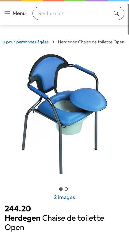 Chaise percée NEUF Canton Vaud - anibis.ch