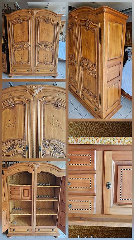 Armoire fribourgeoise de mariage voir photos Canton Jura - anibis.ch