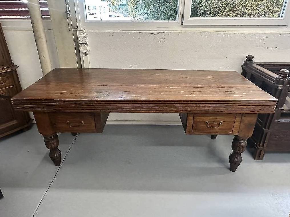 Bureau ancien bois massif Canton Vaud - anibis.ch