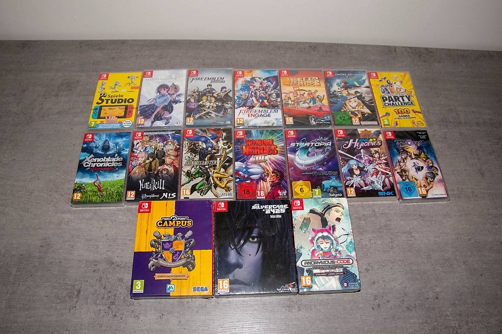 Nintendo Switch Spiele -Stückpreis gem. Liste- Canton Zurich - anibis.ch