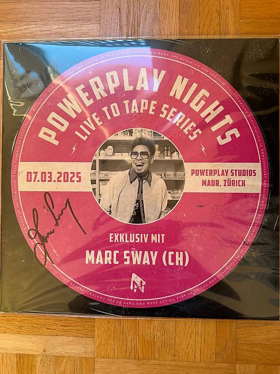 Marc Sway - Powerplay Nights LP (signé à la main), neuf Canton Zurich ...