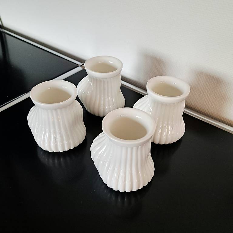 4 x Espresso-Tassen Alessi "Supple", Design Fuksas (2005) Canton Zurich ...