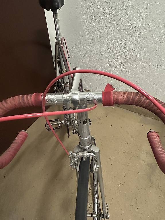 Vintage Alan Aluminium Road Bike Frame + Campagnolo Parts Canton Genève ...