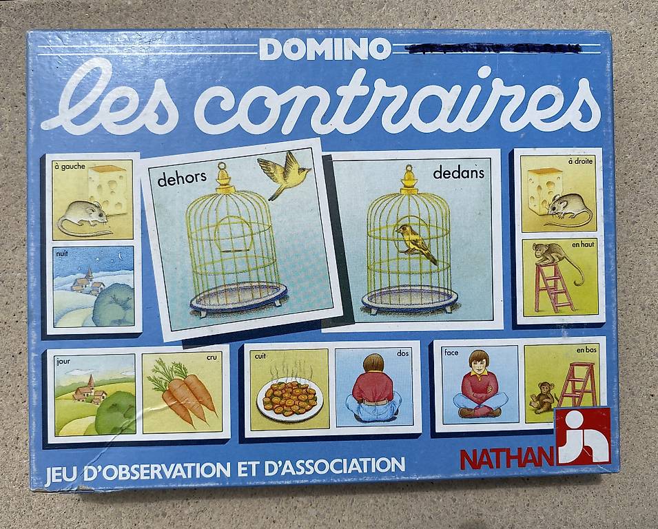 Jeu de dominos pour associer les contraires im Kanton Waadt - anibis.ch