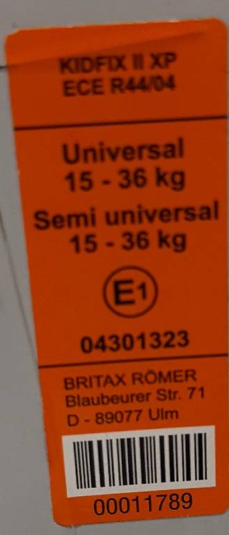 Siège enfant voiture Britax Römer Kidfix II XP Canton Vaud - anibis.ch