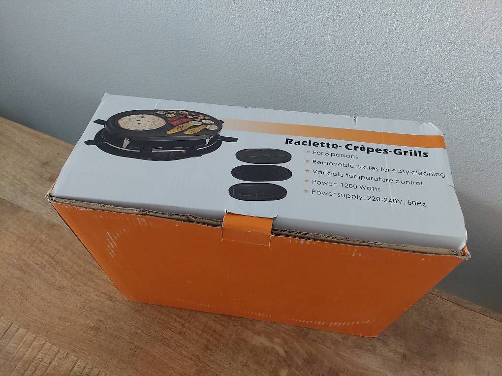Raclette - crêpes - grill électrique 4-en-1 (8 personnes) im Kanton ...