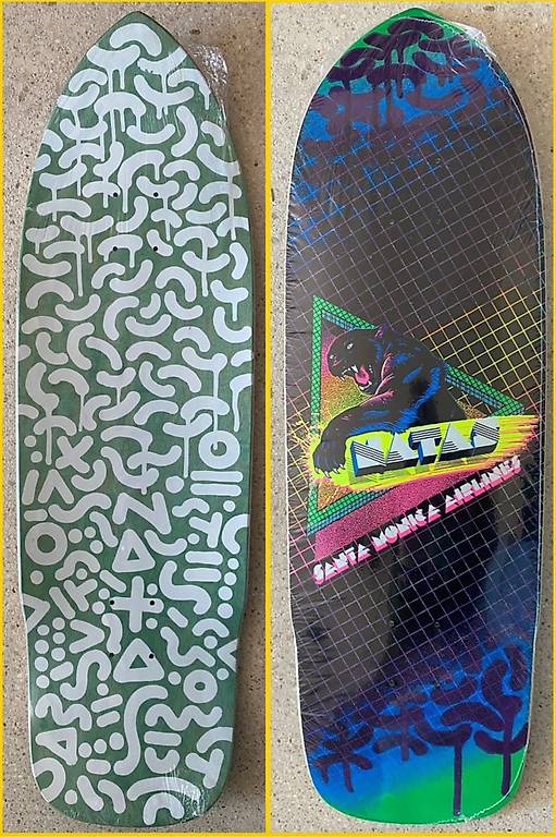 Skateboard Santa Monica Airlines "Natas Kaupas Neon Classic" Canton ...
