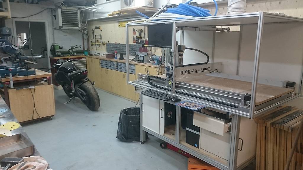 Fraiseuse CNC à portique HEIZ T1400 Table Vacuum Canton Genève - anibis.ch