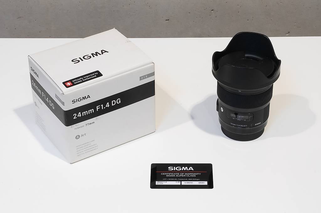 Sigma 24mm F1.4 DG Art (Monture Canon EF) im Kanton Genf - anibis.ch