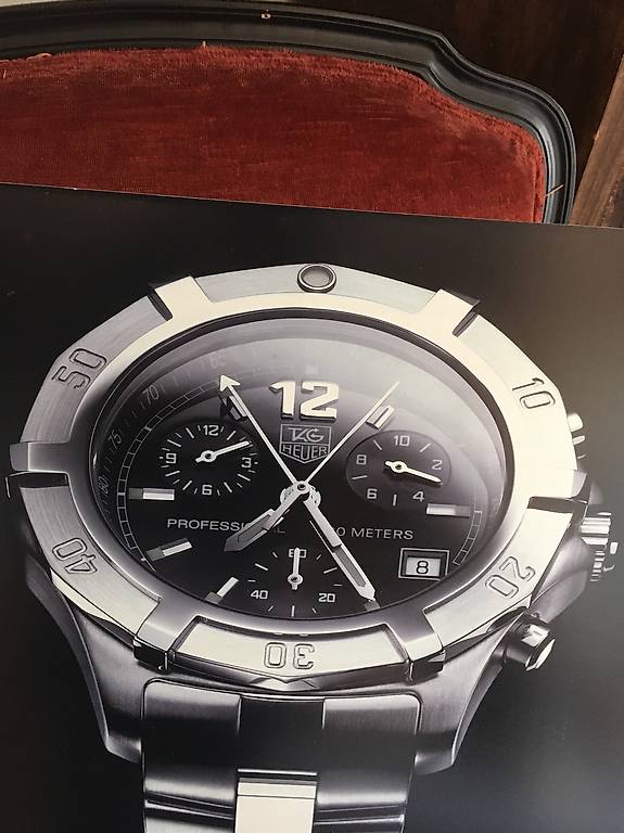 Tag Heuer, Poster rigide monté sur aluminium, Canton Neuchâtel - anibis.ch