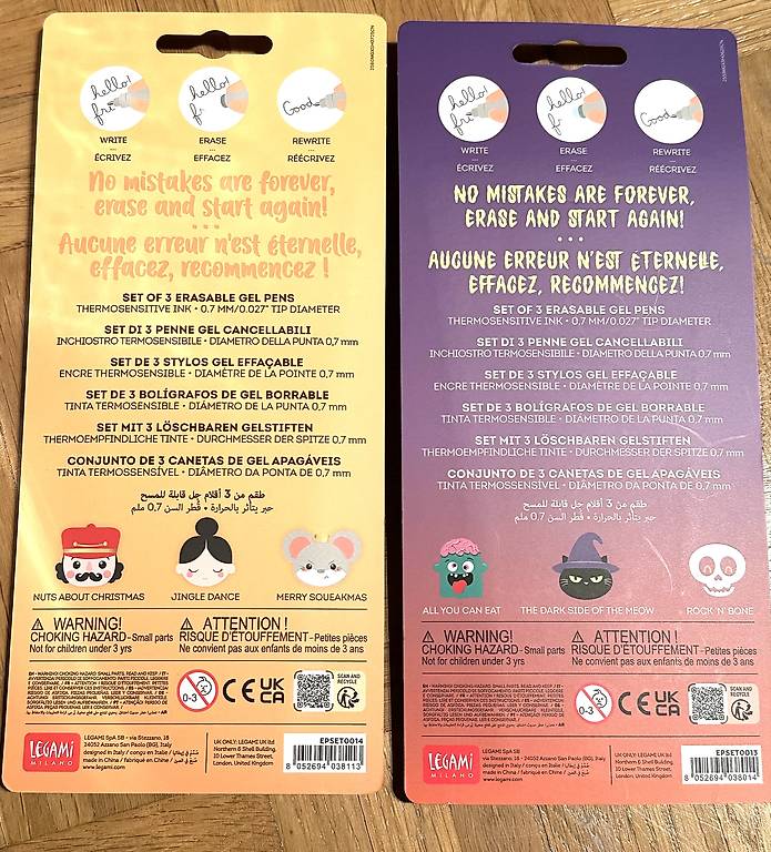 Set Legami Calendrier de l'Avent & Halloween & Noël 2025 im Kanton Genf ...