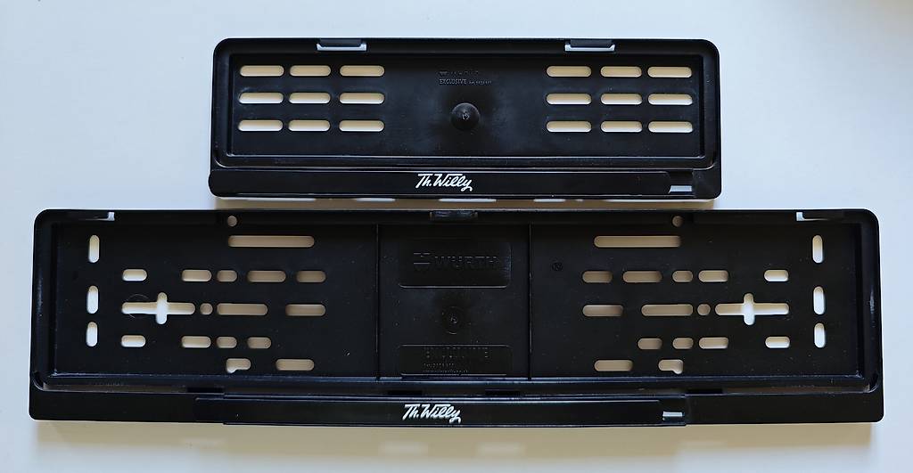 Support plaque d'immatriculation interchangeables im Kanton Genf ...