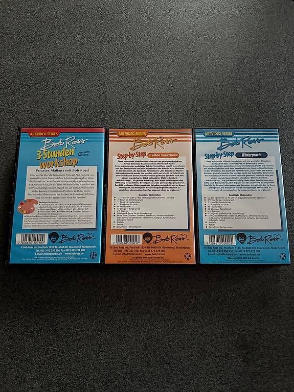 Walt Disney VHS Kasetten Bob Ross VHS Videokasetten im Kanton Basel ...