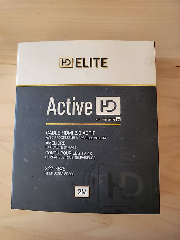 Câble HDMI actif HD Elite Marseille 4K Ultra Speed Canton Berne - anibis.ch