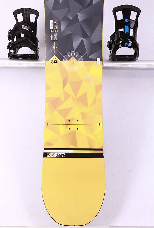 160 cm snowboard SALOMON WILD CARD, yellow, ALL terrain Canton Berne ...