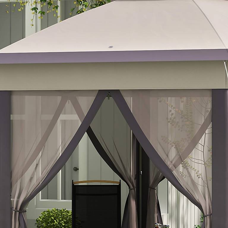 Pavillon de jardin 4x4m hexagonal (Livraison Gratuit) Canton Vaud ...