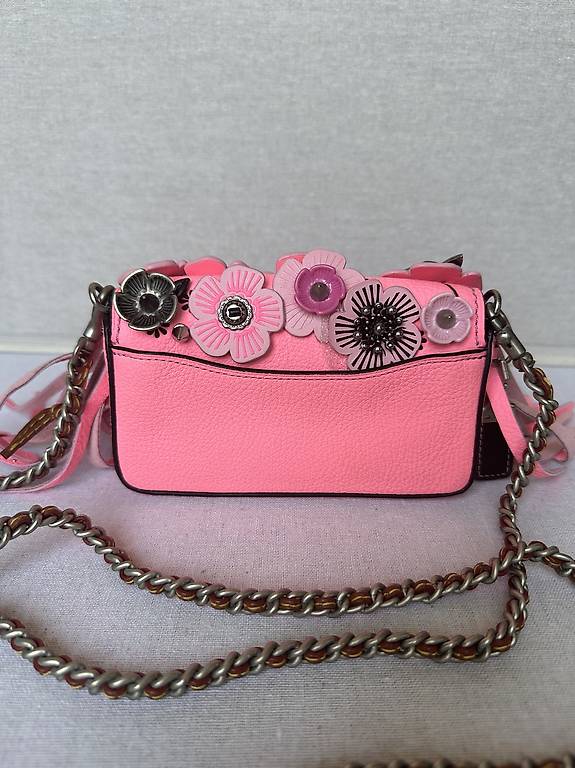 Sac Coach original Wild Tea Rose Fringe Dinky état neuf im Kanton Waadt ...