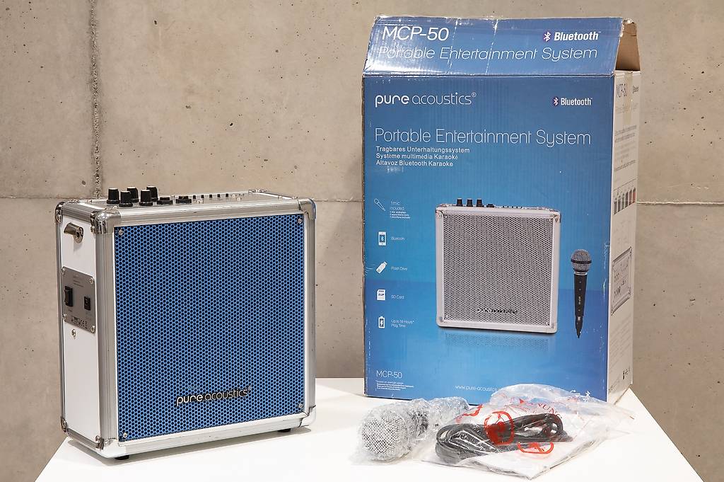 Enceinte Bluetooth Karaoke Pure Acoustics MCP-50 + Micro Canton Genève ...