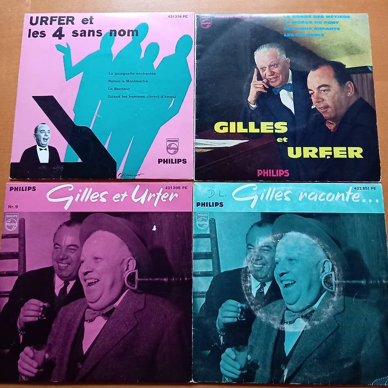 Gilles et Urfer disques vinyles 45T im Kanton Waadt - anibis.ch