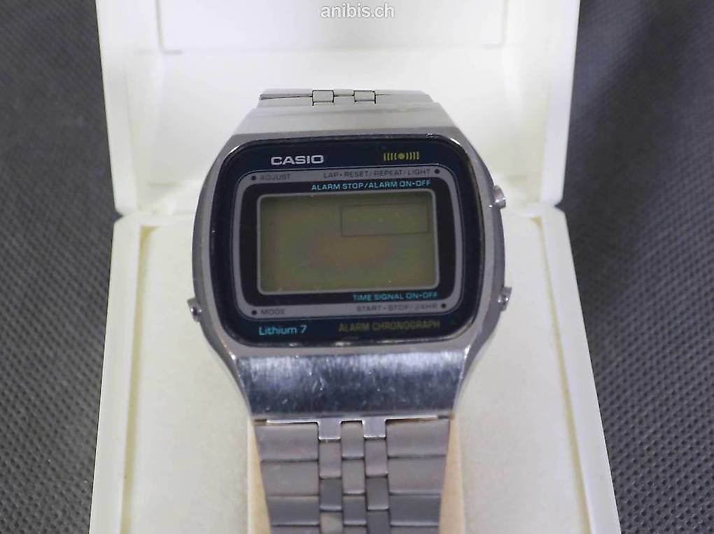 Casio Lithium 7 Alarm Chronograph 136 S003 711872 Canton Zurich - anibis.ch