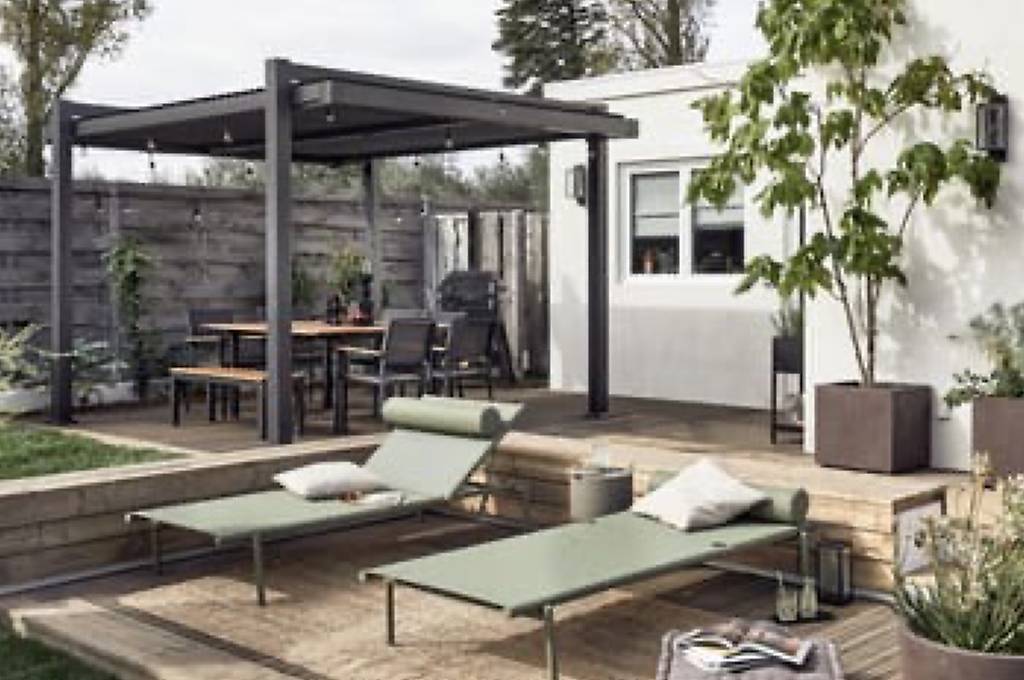 NEUF ! Pergola alu gris anthracite Canton Valais - anibis.ch